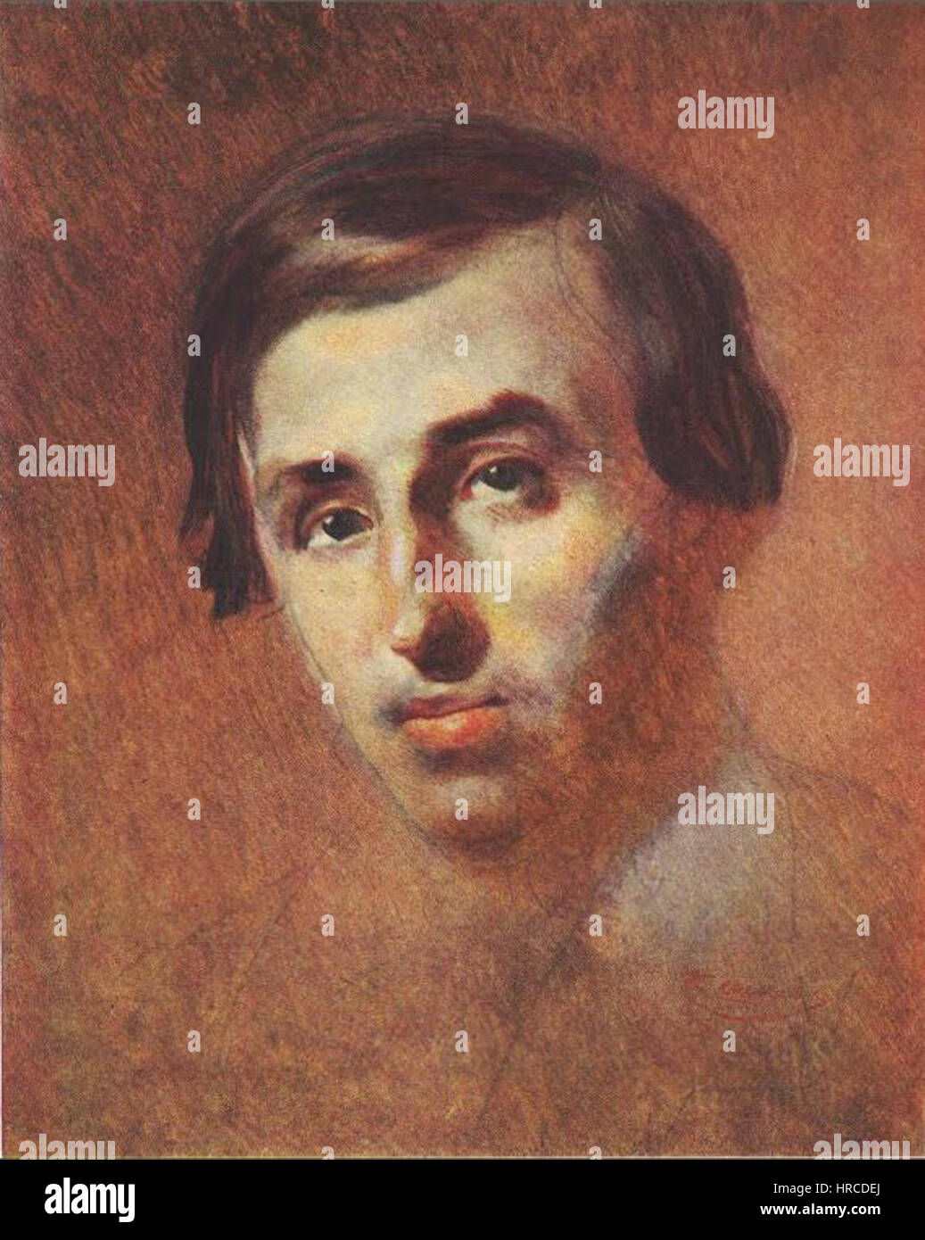 Shevchenko portret Kulisha Stock Photo - Alamy