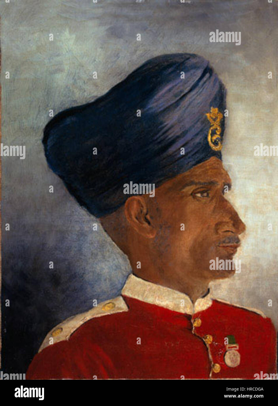 Sepoy of the Indian Infantry, 1900 (c Stock Photo - Alamy
