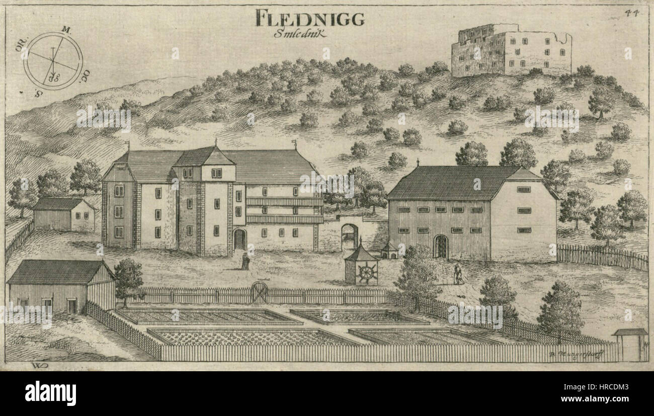 Smlednik - Valvasor Stock Photo - Alamy