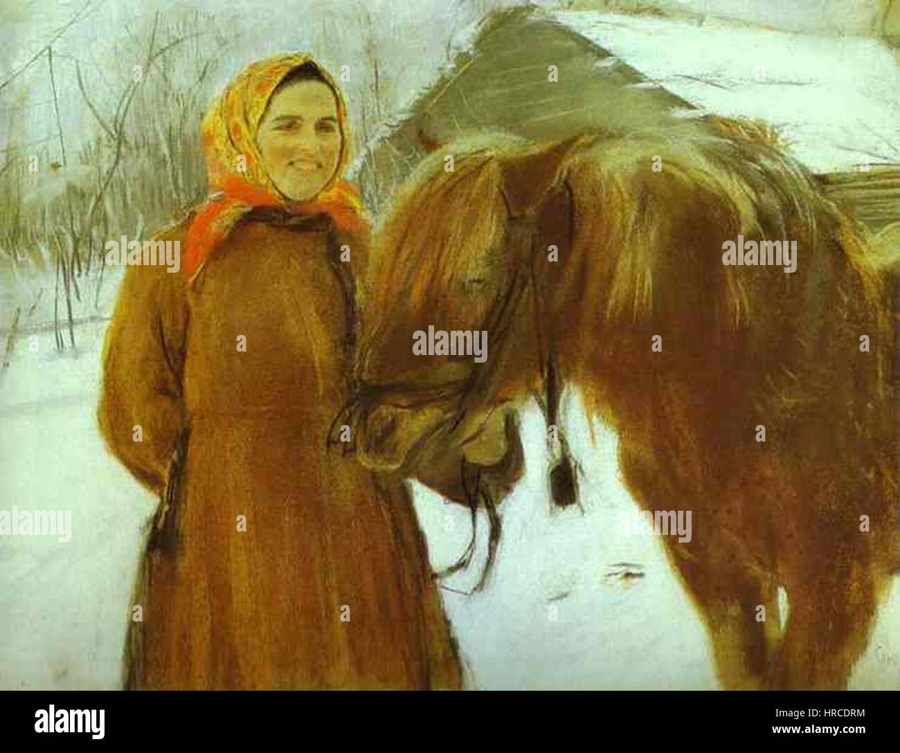 Serov In a Village Stock Photo - Alamy