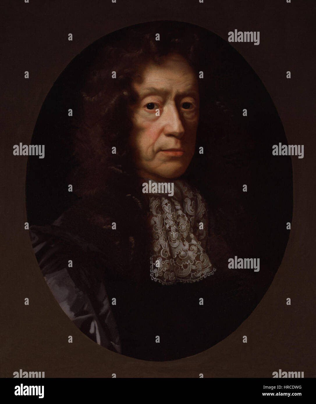 John Riley’s portrait of Edmund Waller depicts the English poet in a ...