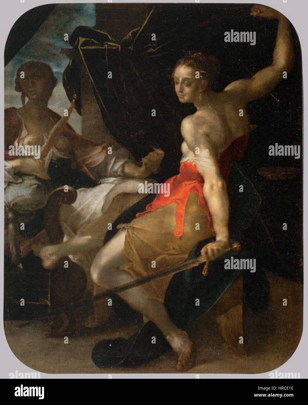 Bartholomeus Spranger’s 'Allegory of Justice and Prudence' portrays two ...