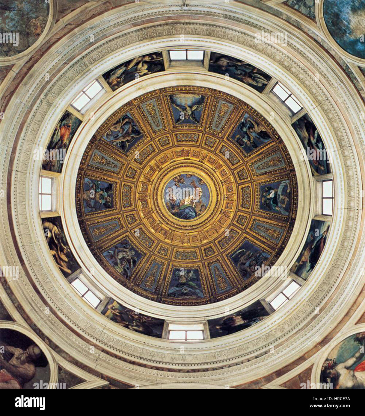Dome of the chigi chapel hi-res stock photography and images - Alamy