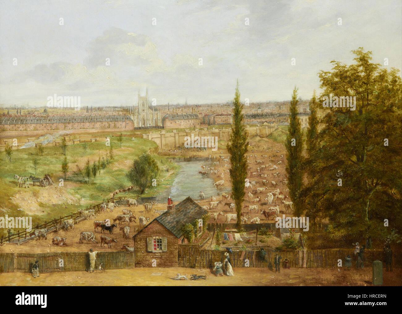 Rhobess Farm in 1844 Stock Photo - Alamy