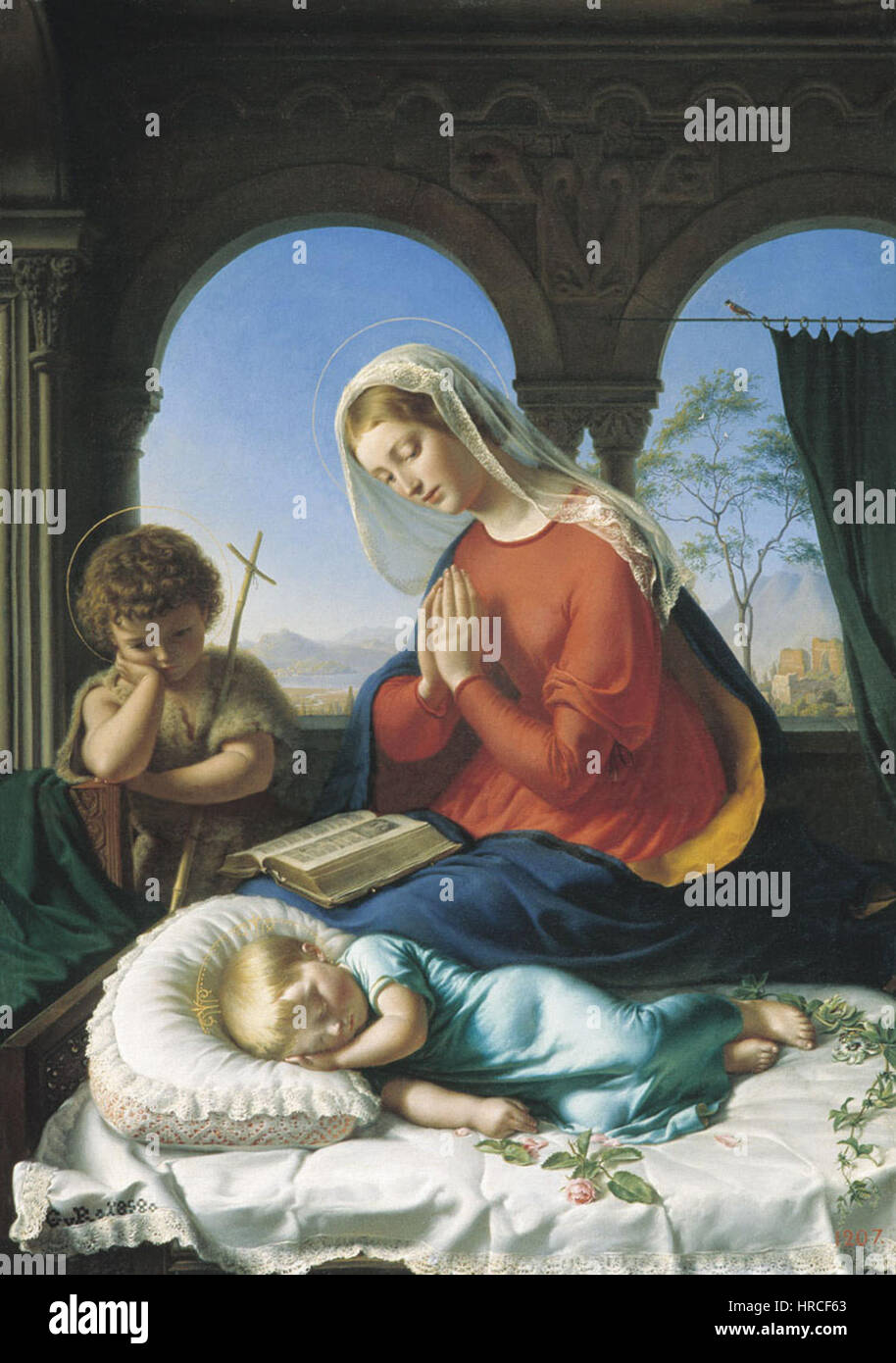 Virgin mary joseph on hi-res stock photography and images - Alamy