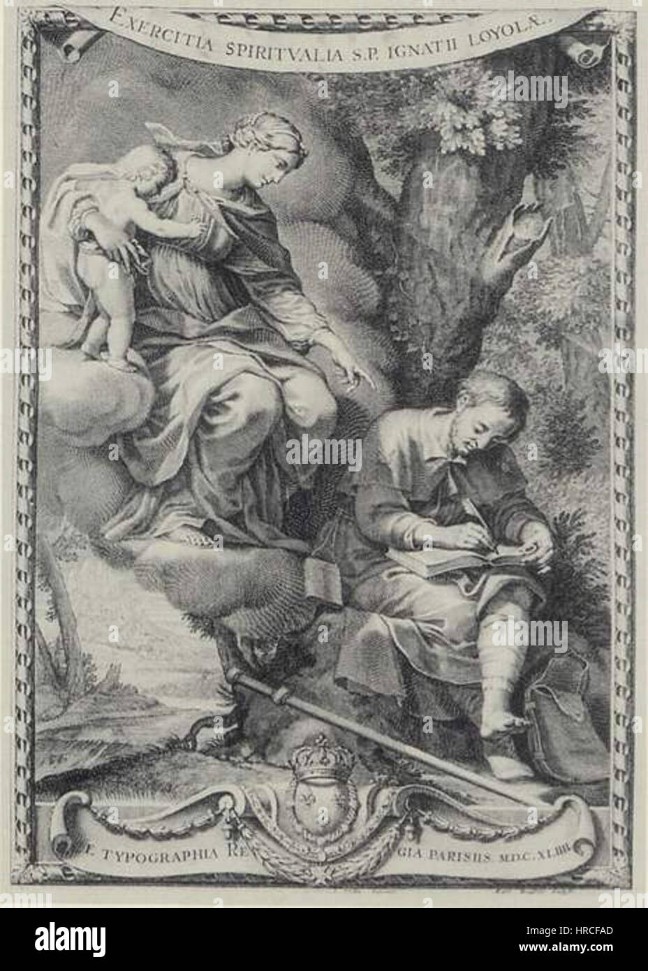 Rousselet’s illustration of 'Exercitia Spiritualia' by Ignatius of ...