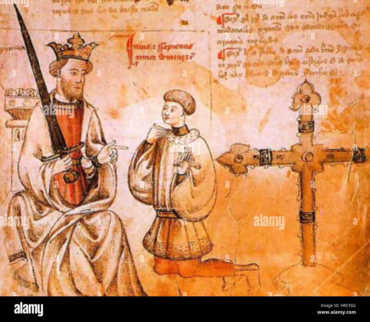 Sancho IV de Castilla Stock Photo - Alamy