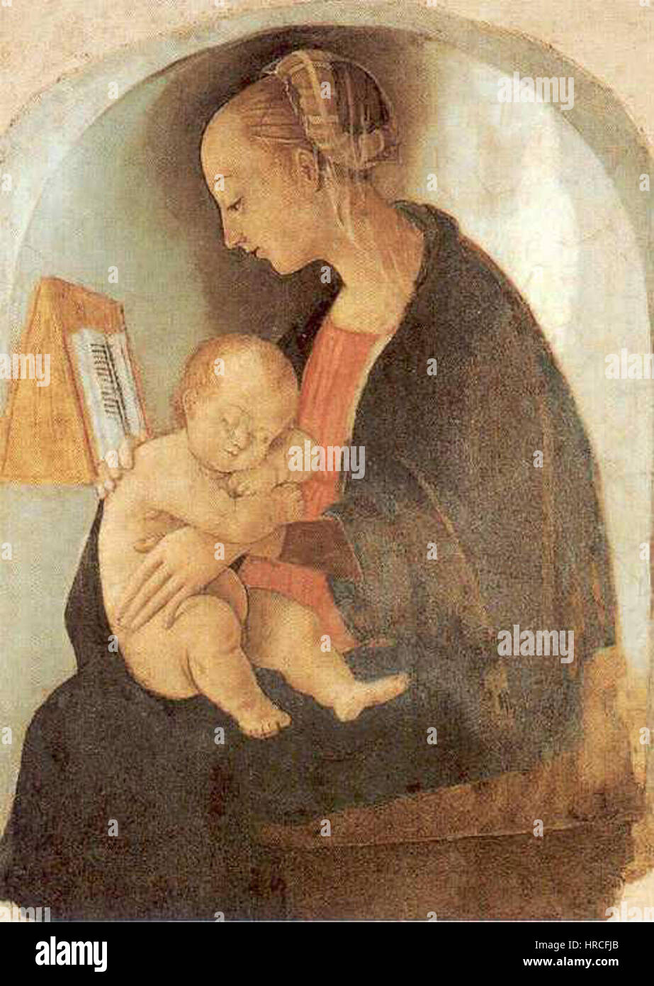 Raffaello Madonna col Bambino 1498 Stock Photo - Alamy