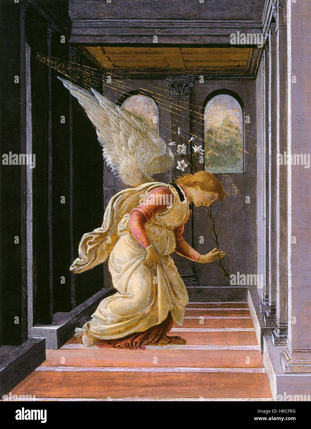 Annunciation Botticelli High Resolution Stock Photography and Images - Alamy