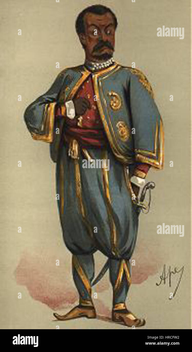 An illustration in Vanity Fair of Salvini as Othello captures the actor ...