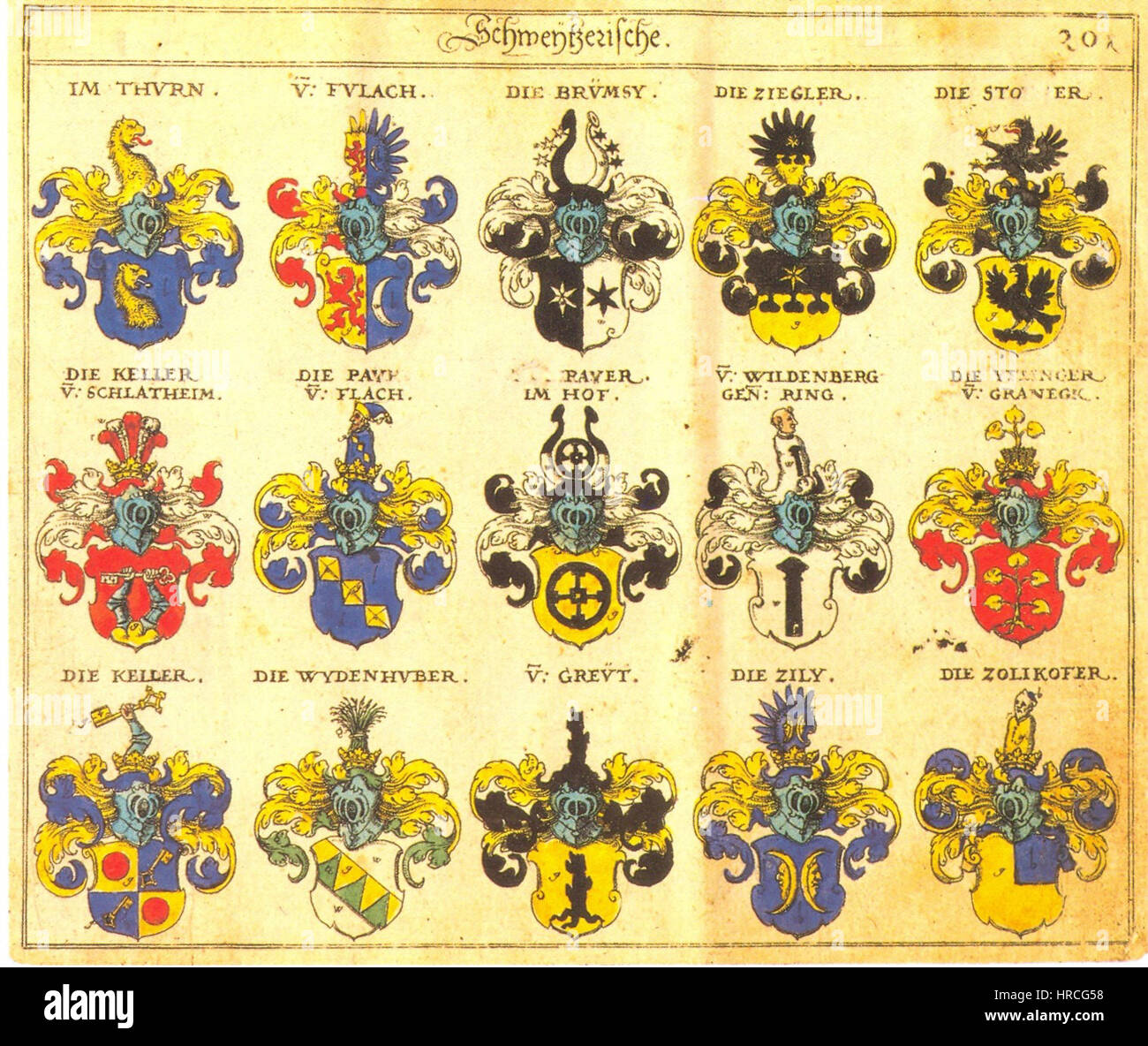 'Siebmacher2012' likely refers to a modern reinterpretation or a ...