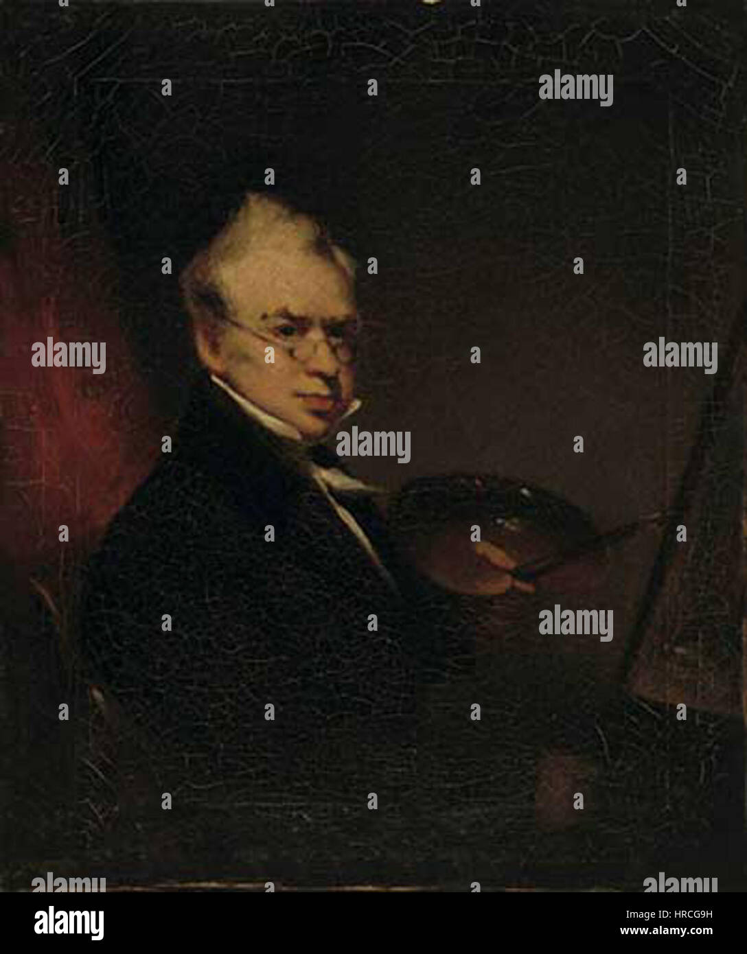 Self-portrait of Chinnery Stock Photo - Alamy