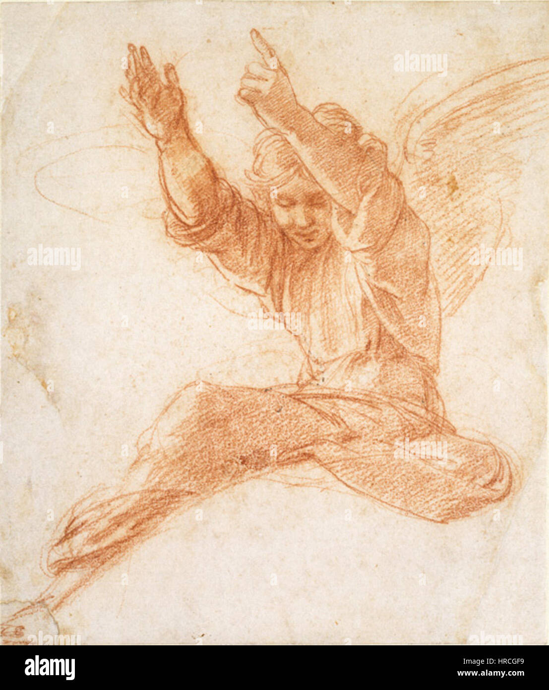 Raphael’s 'Ashmolean Angel' is a study of angelic form and composition ...