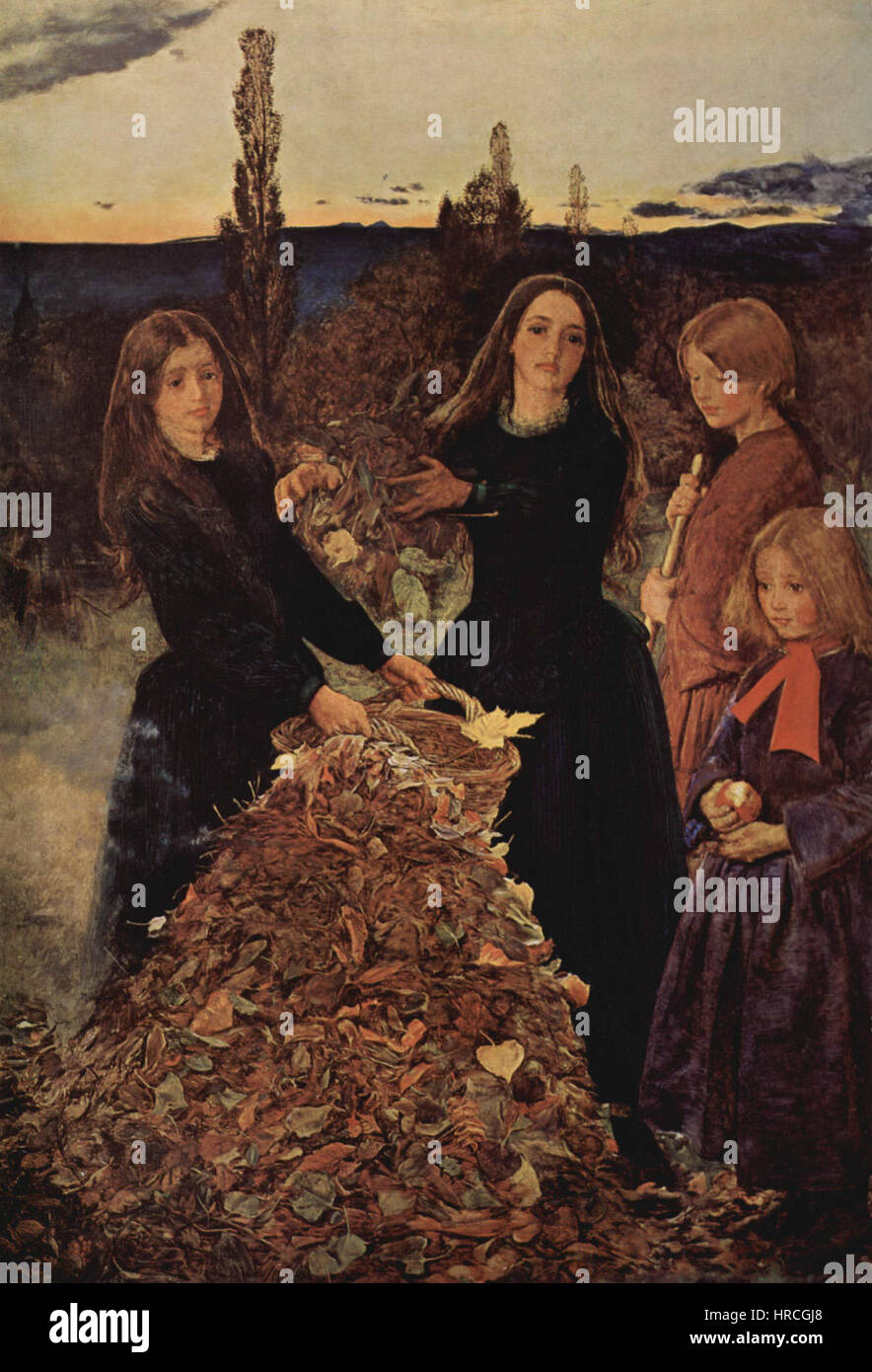 Sir John Everett Millais 001 Stock Photo - Alamy