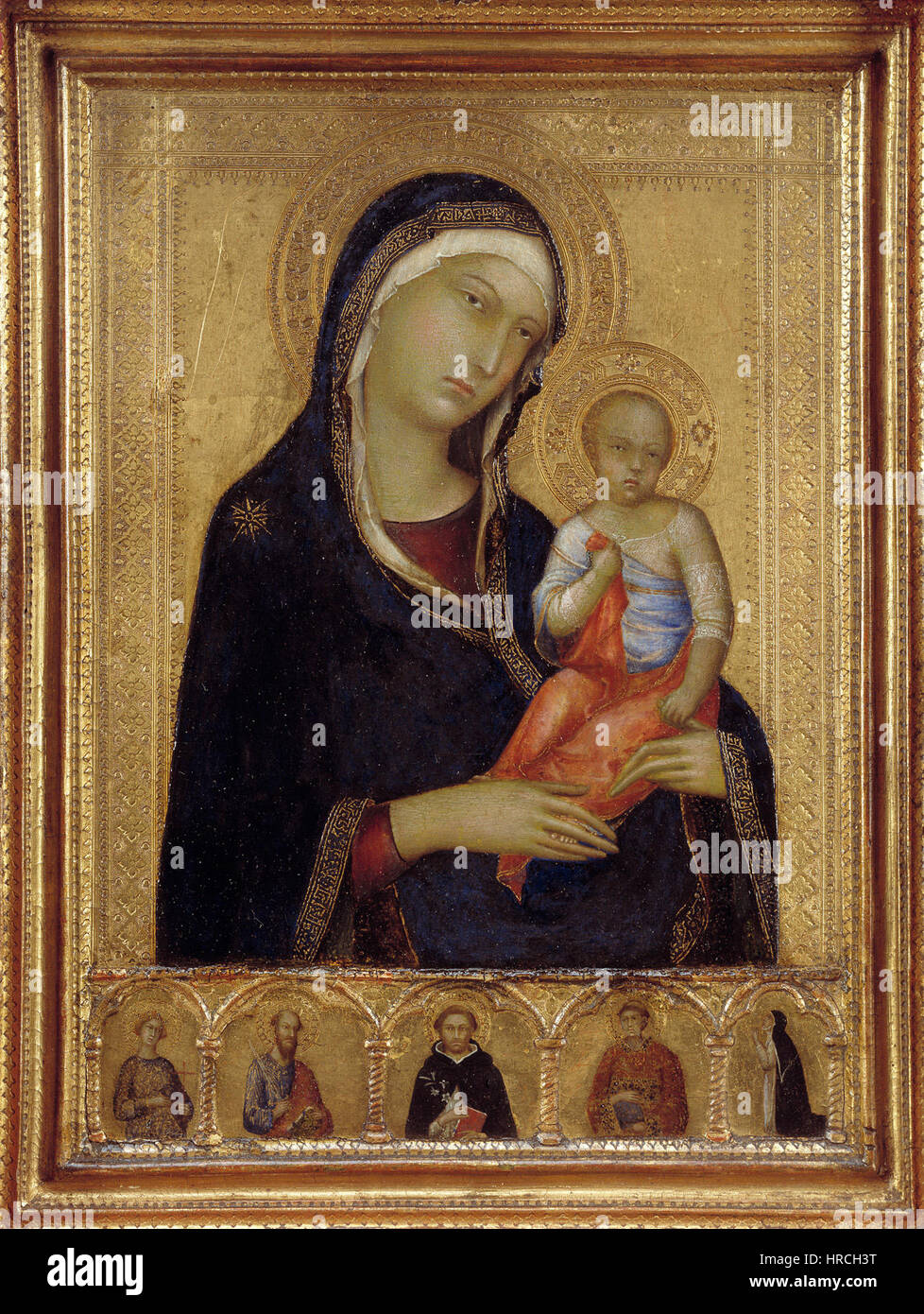 Simone martini virgin hi-res stock photography and images - Alamy