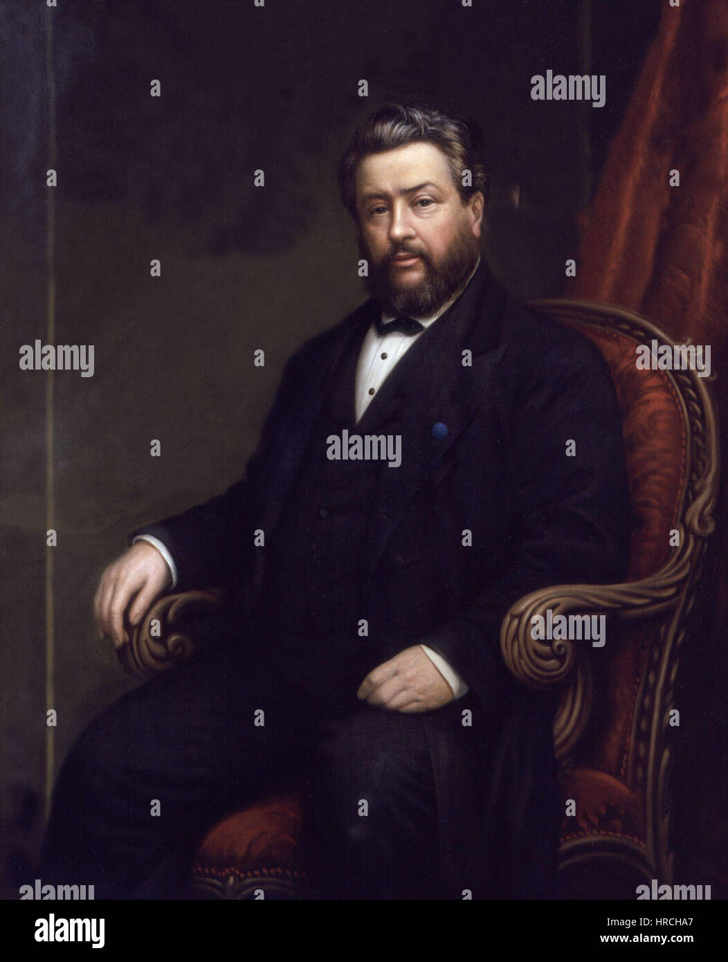 Charles Haddon Spurgeon by Alexander Melville Stock Photo - Alamy