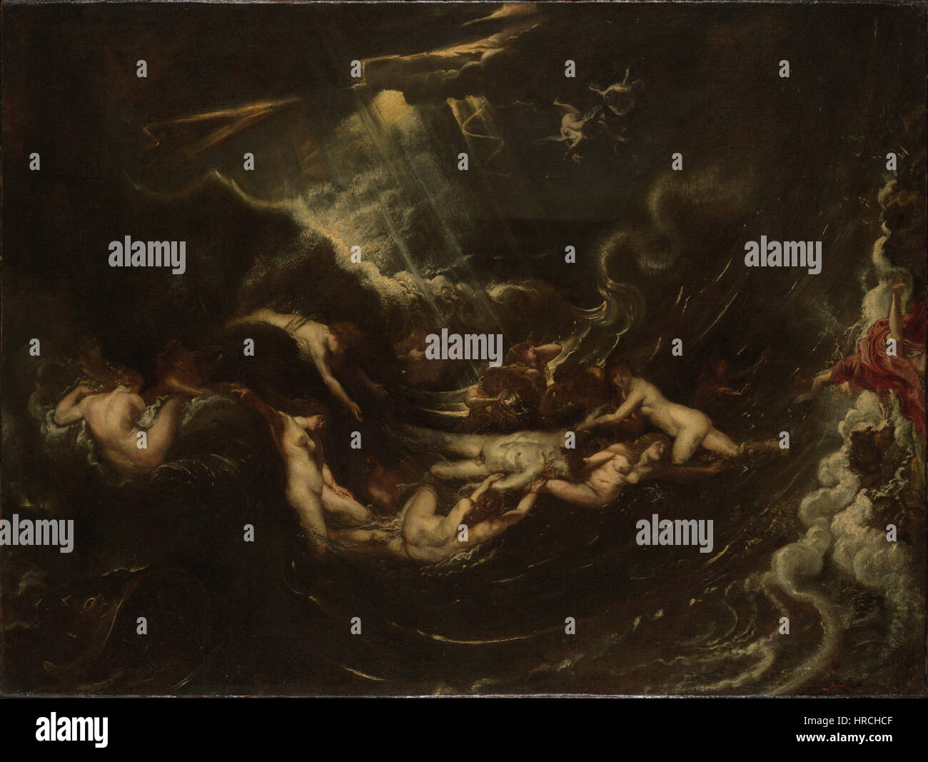 Hero and Leander by Peter Paul Rubens Stock Photo - Alamy