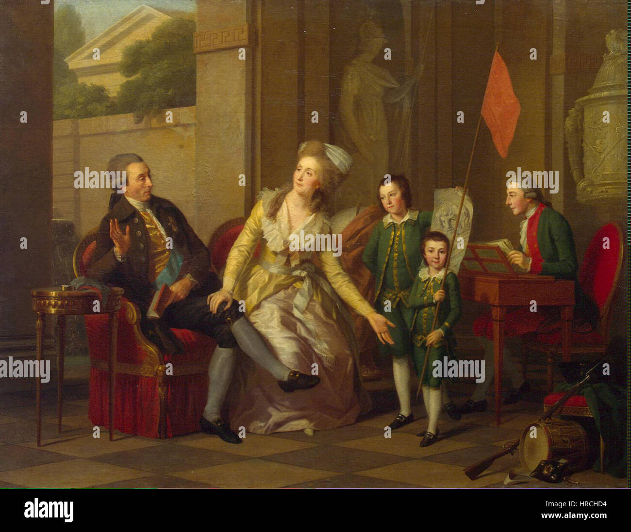 Johann Heinrich Wilhelm Tischbein 002 Stock Photo - Alamy