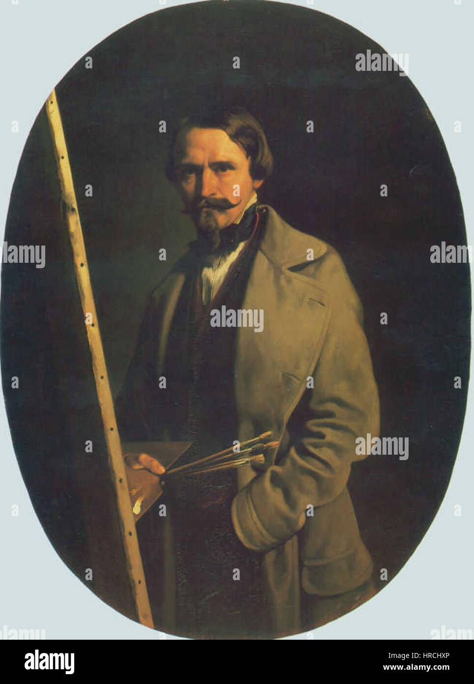 ‘Autoportret’ (Self-portrait) by Aleksander Raczynski presents the ...