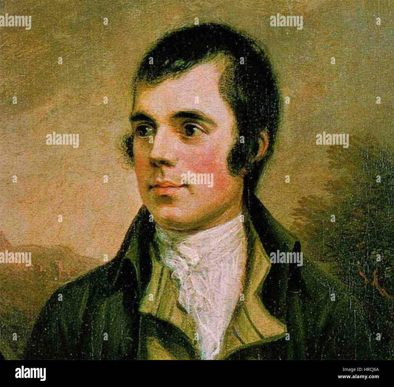 Robert burns painting hi-res stock photography and images - Alamy