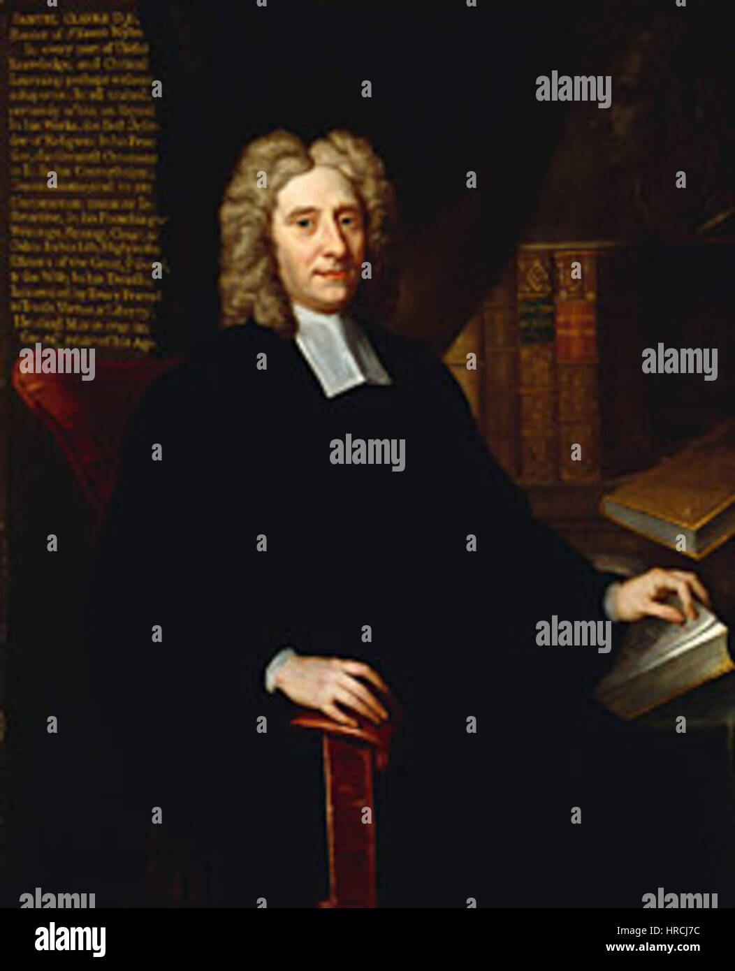 Rev Samuel Clarke Stock Photo - Alamy