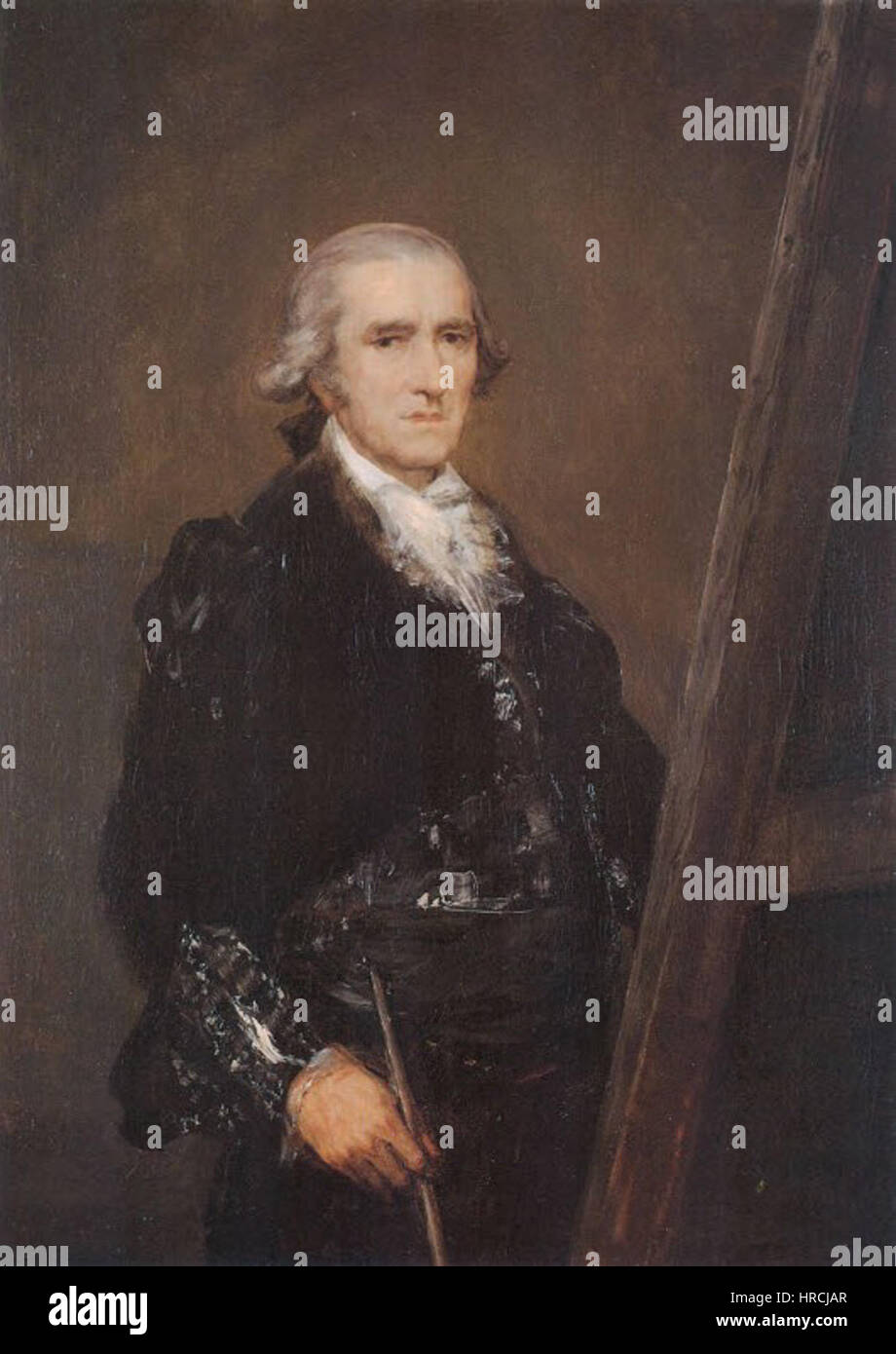 Retrato de Francisco Bayeu, por Goya 1786 Stock Photo - Alamy