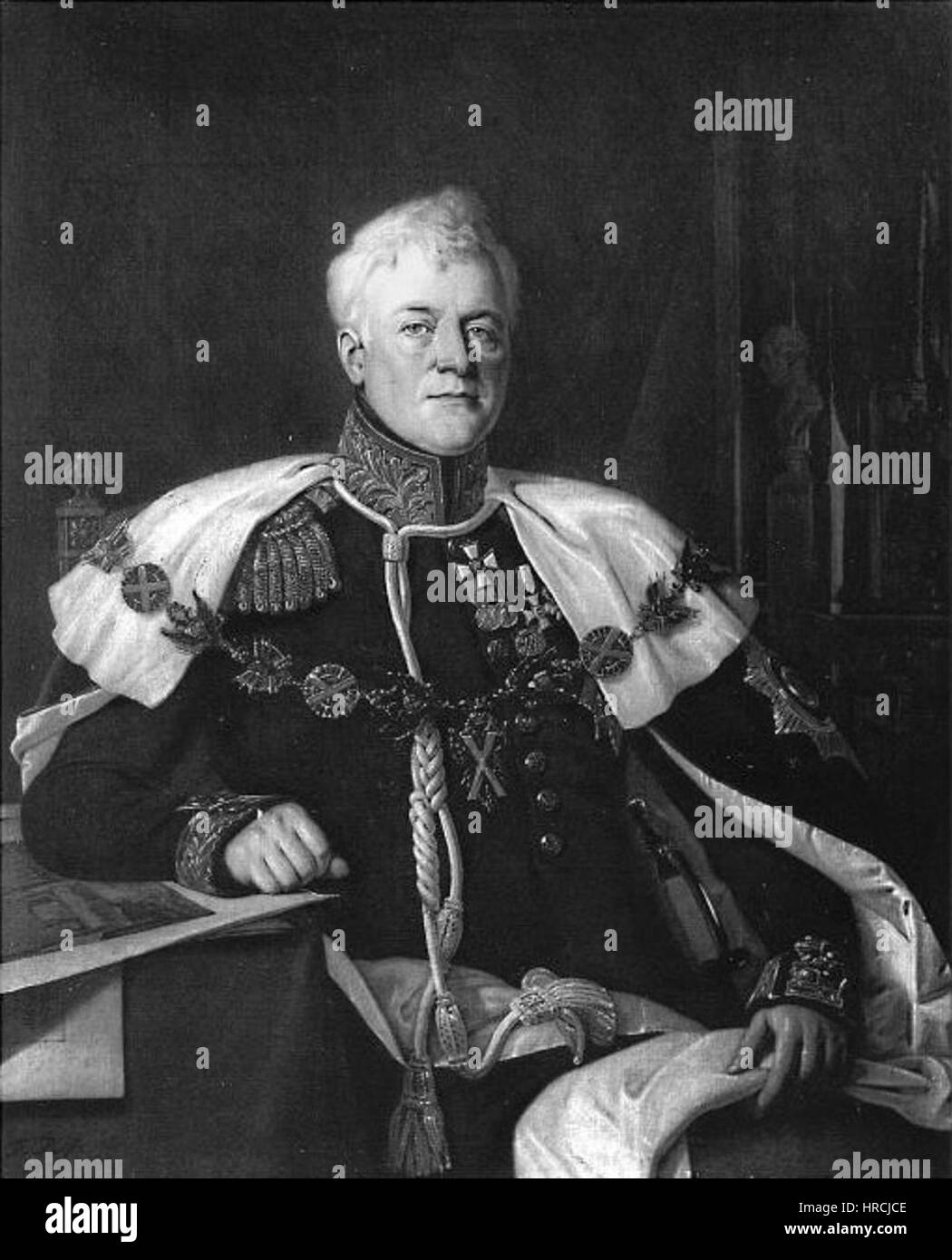 RusPortraits v3-001 Le Prince Dmitri Vladimirowitch Golitzyne Stock ...