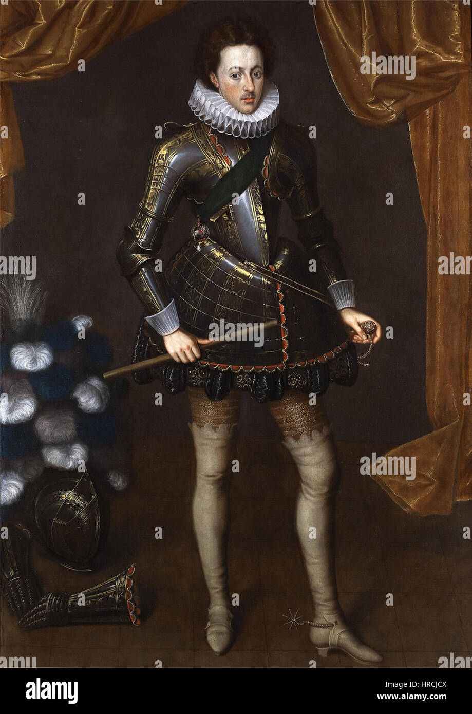 Robert Peake the Elder Henry Frederick Prince of Wales in Armour Stock ...