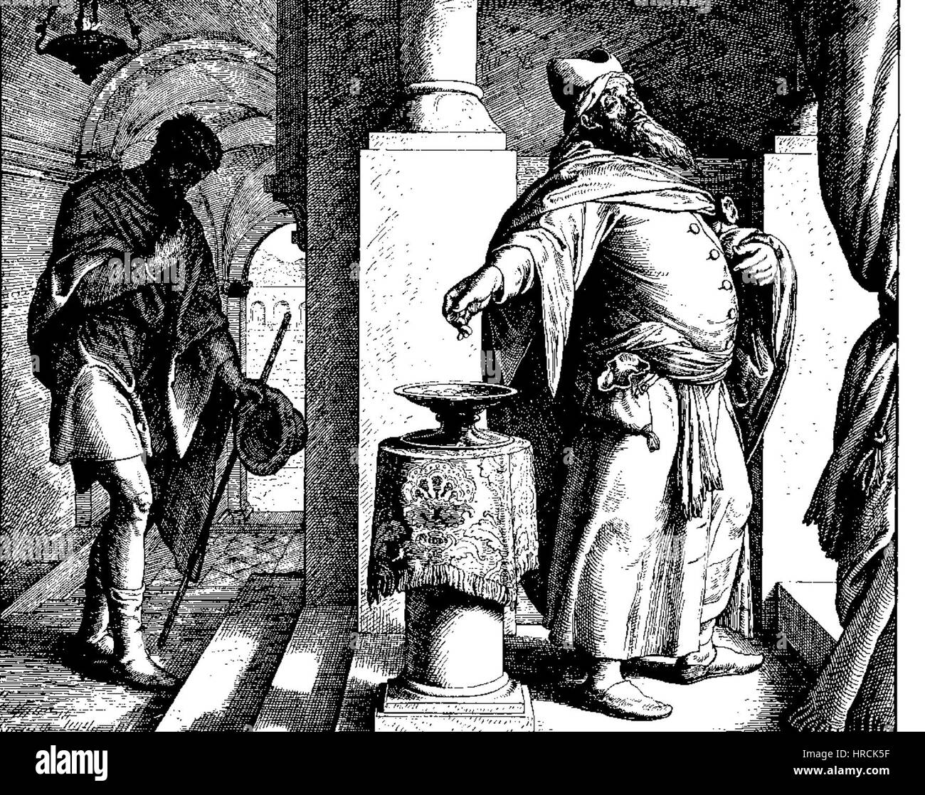 Schnorr von Carolsfeld Bibel in Bildern 1860 200 Stock Photo - Alamy