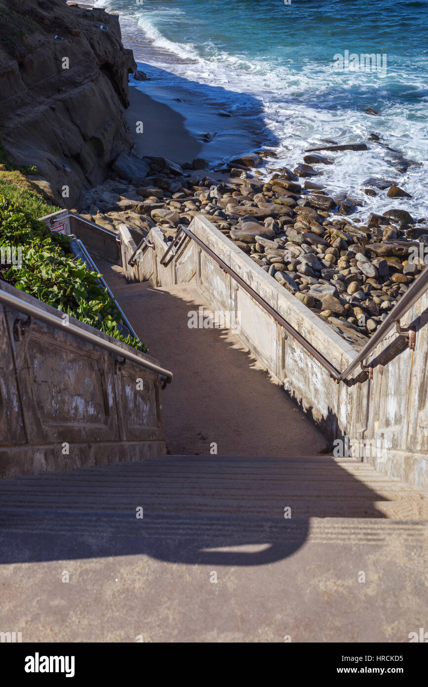Rocky rocks rock stairs stair vertical hi-res stock photography and ...