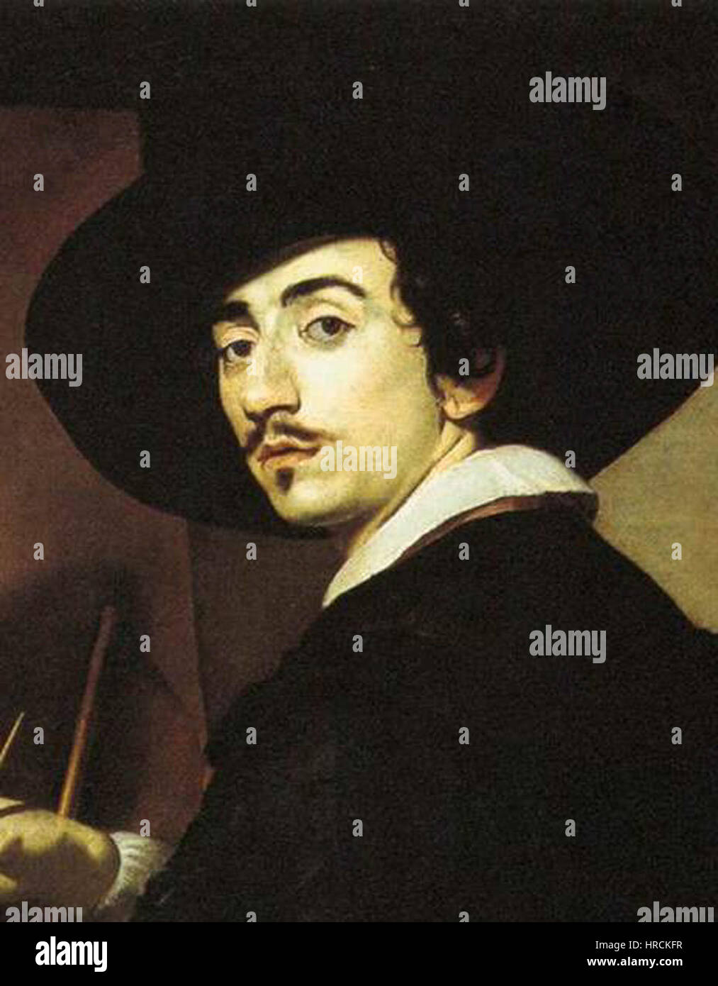 Self-Portrait 1623-4 Nicolas Regnier Stock Photo - Alamy