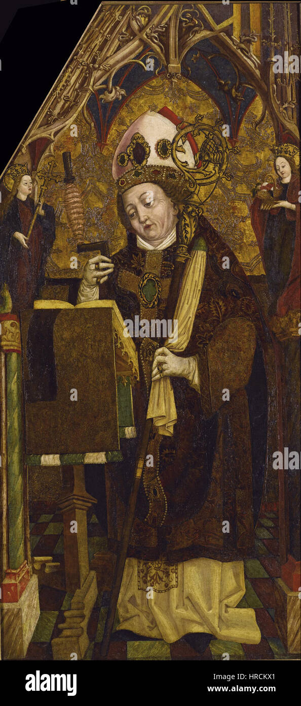 Simon von Taisten Saint Erasmus Stock Photo - Alamy
