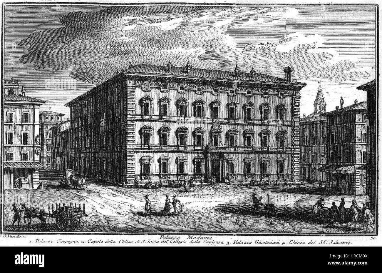 Renaissance baroque architecture in Black and White Stock Photos ...