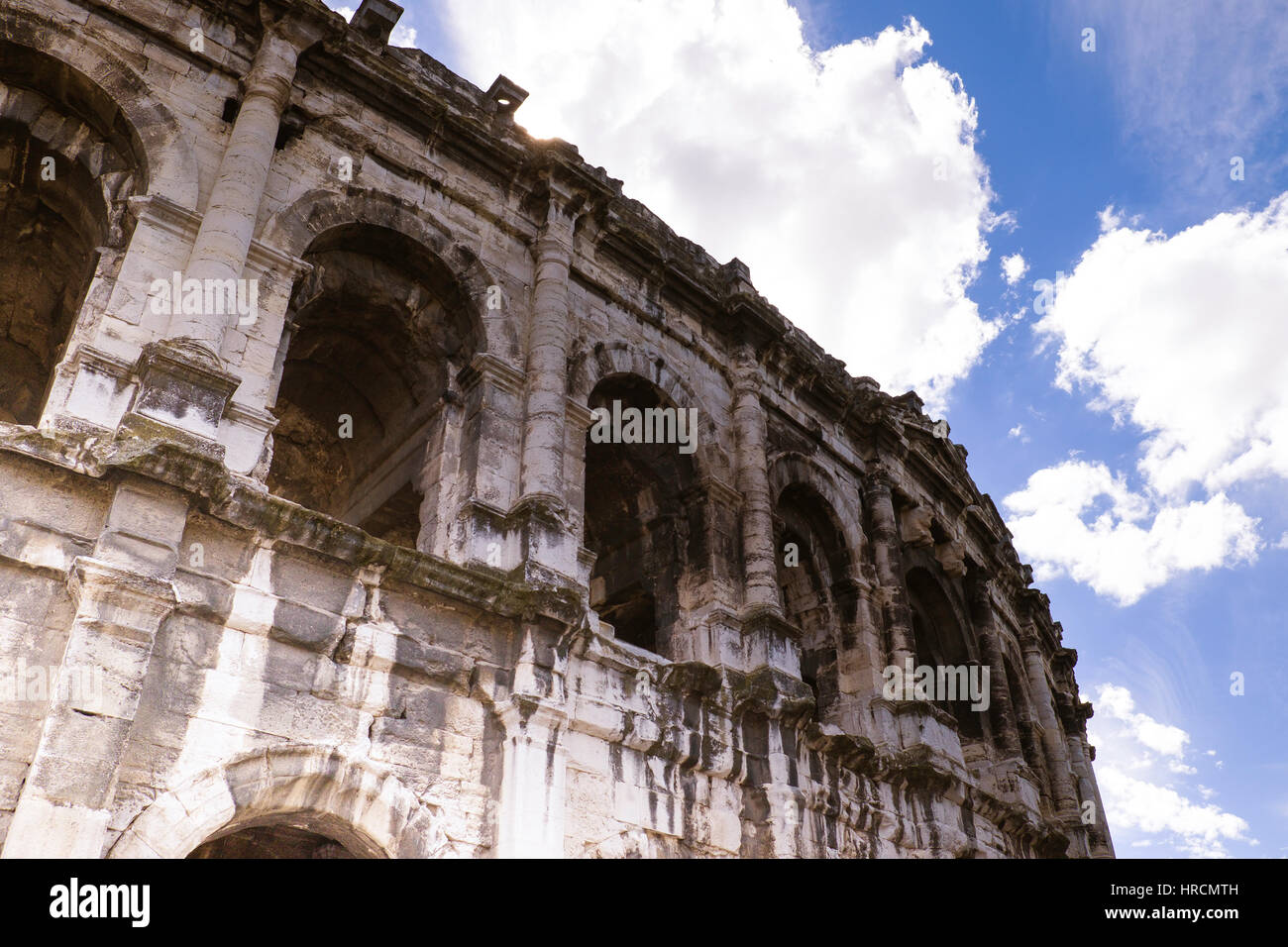 The Roman Amphitheatre Nimes High Resolution Stock Photography and ...