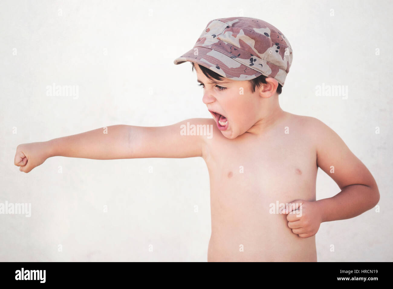 Aggressive child hi-res stock photography and images - Alamy