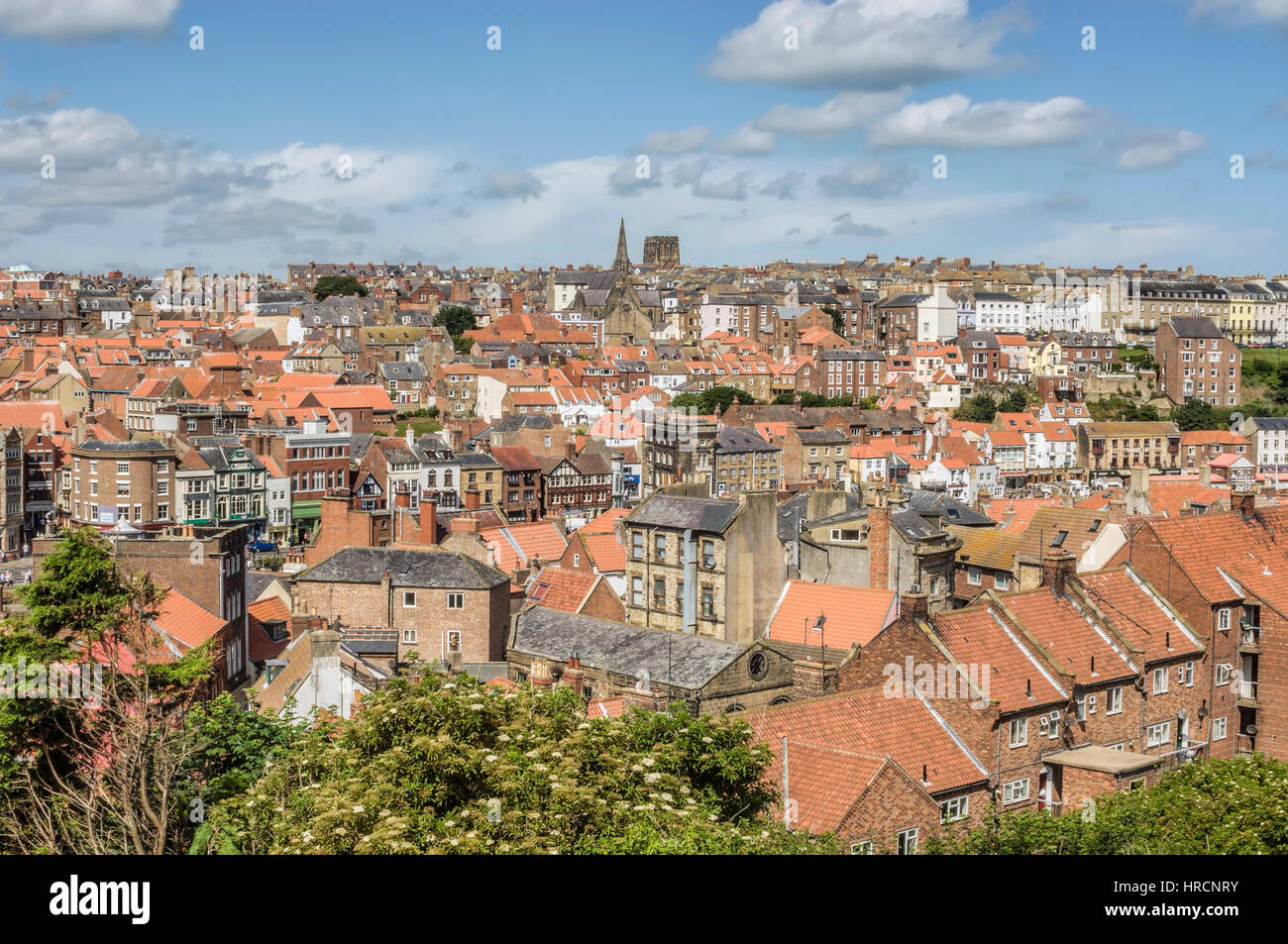 Town birds eye view hi-res stock photography and images - Alamy