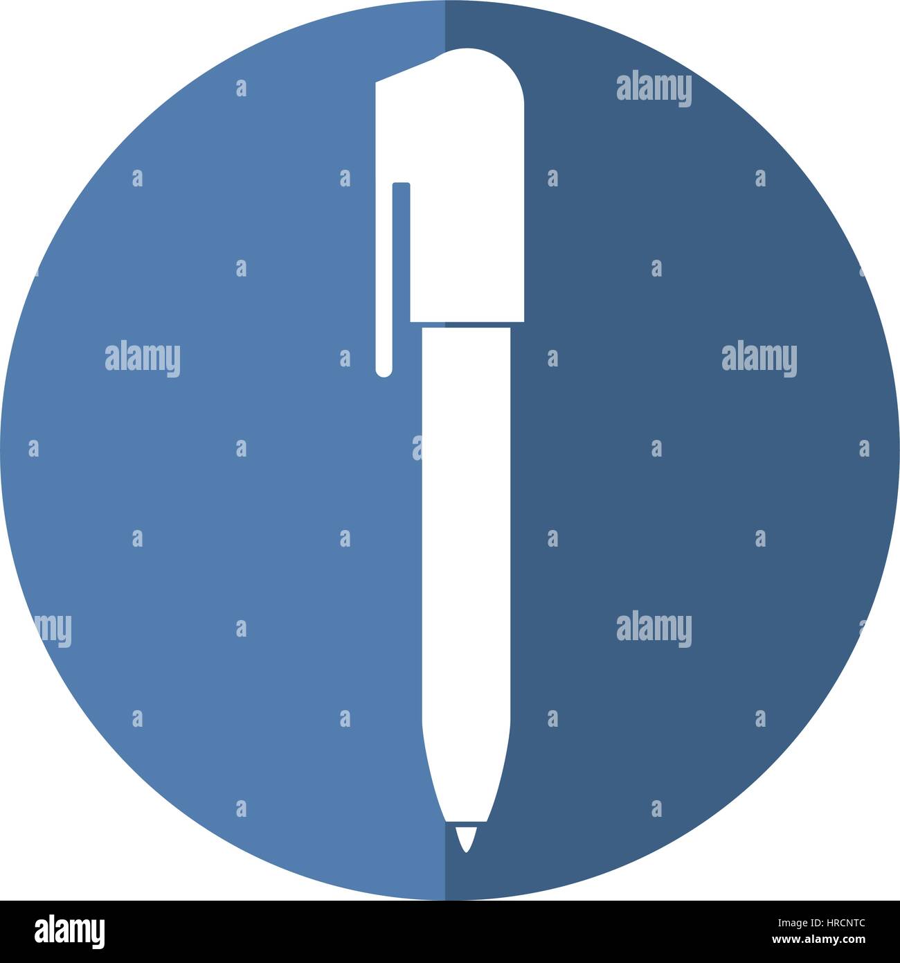 pen write object icon shadow Stock Vector Image & Art - Alamy