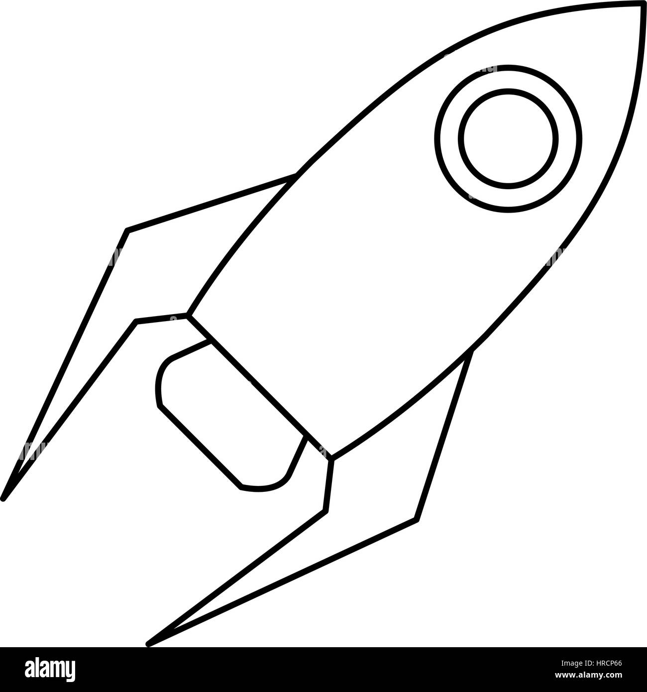 Startup technology thin line Black and White Stock Photos & Images - Alamy