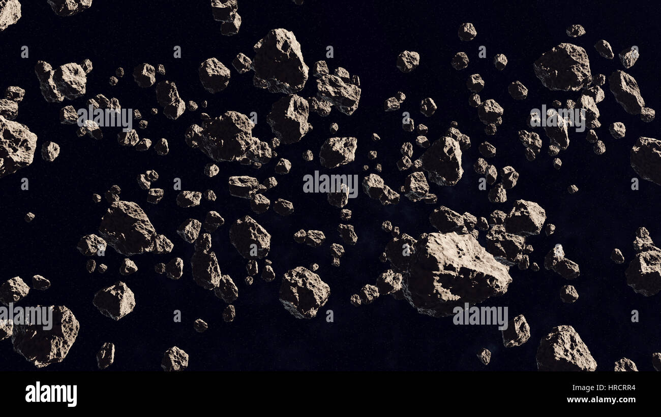 Asteroid Field Green