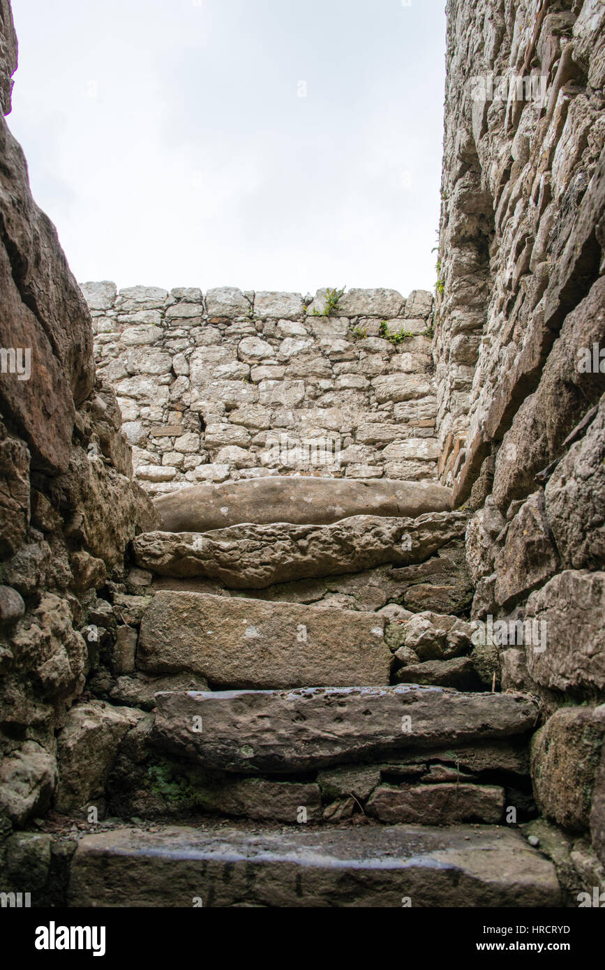 Ruined 12th century chapel hi-res stock photography and images - Alamy