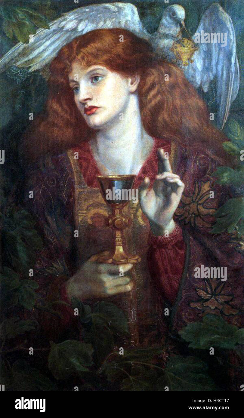 The 'Holy Grail' is a legendary Christian relic, often depicted in art ...