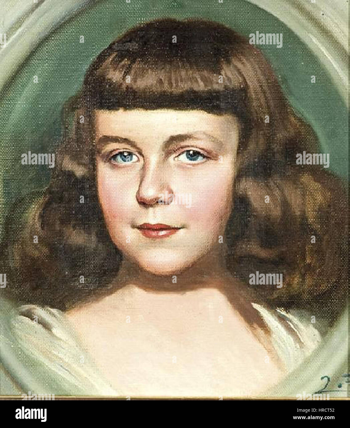 Innocent Smiling Girl Stock Photo - Alamy