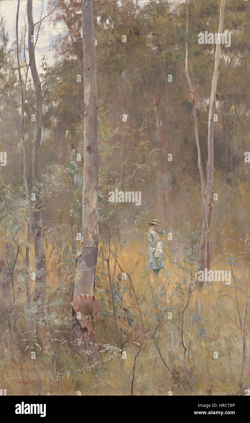 Frederick McCubbin - Lost - Google Art Project Stock Photo - Alamy