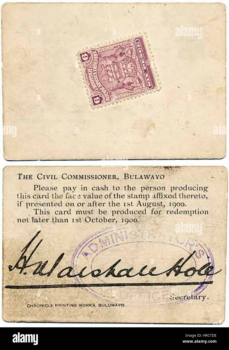 The Marshall hole card 6D is part of a historical collection of playing ...