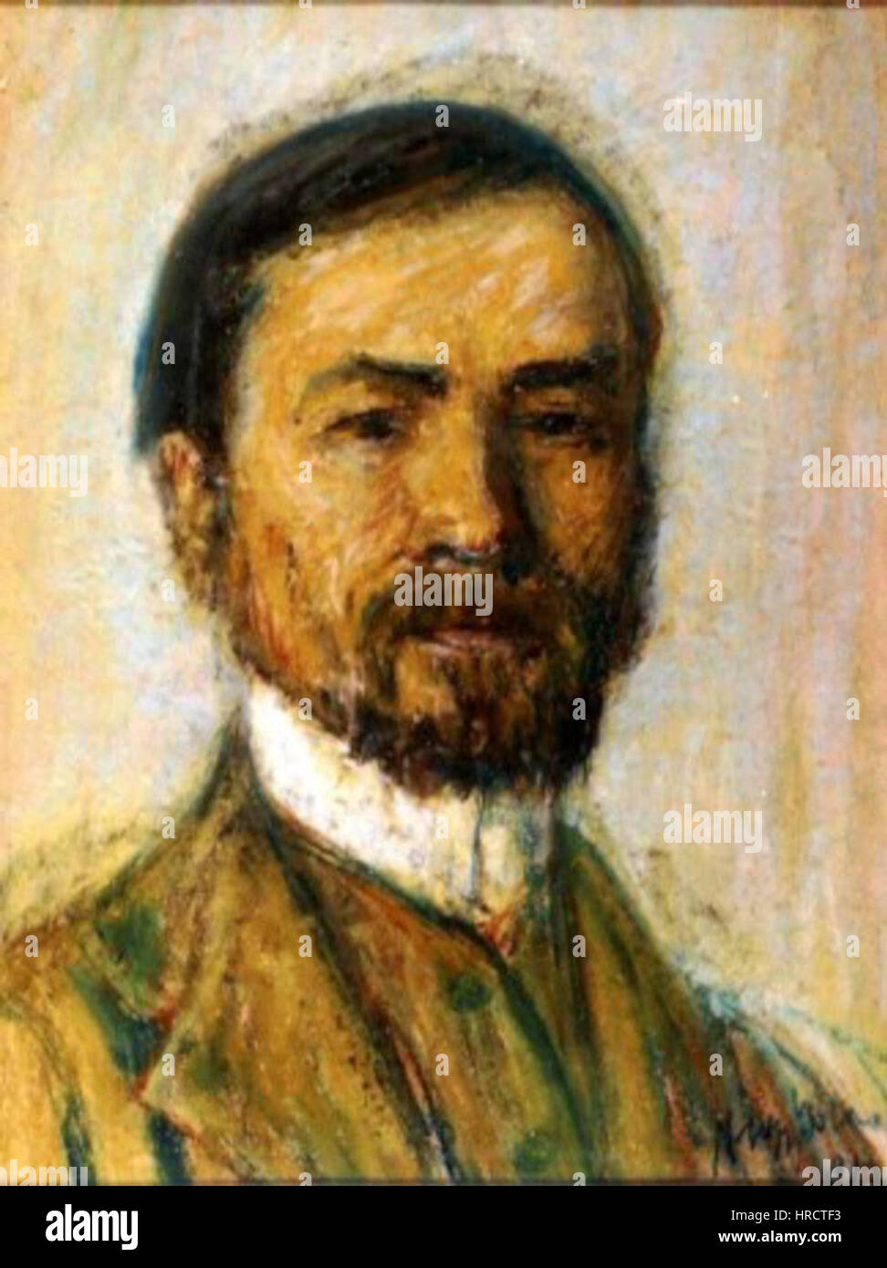 Nagy’s self-portrait from 1913 captures the artist’s striking features ...