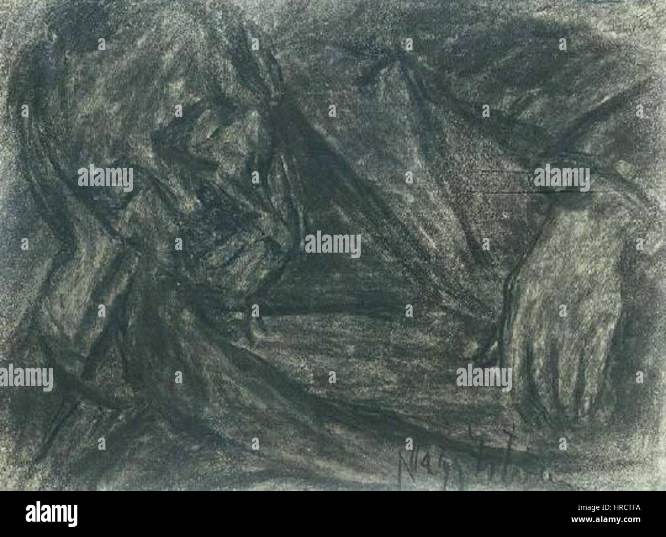 This self-portrait by the artist Nagy from 1927 captures the subject in ...