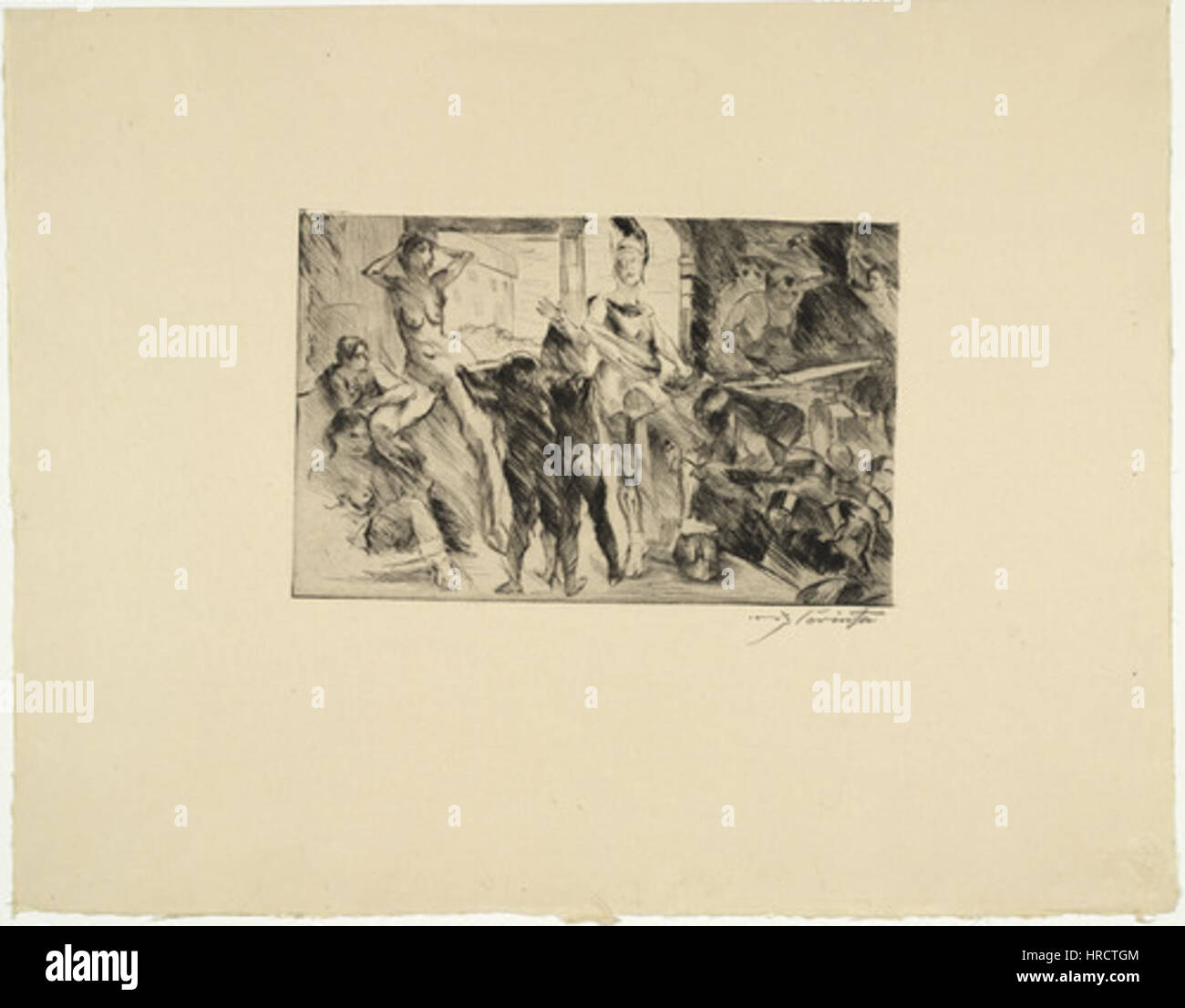 ‘Forge of Vulcan’ (1919) by Lovis Corinth depicts the mythological ...