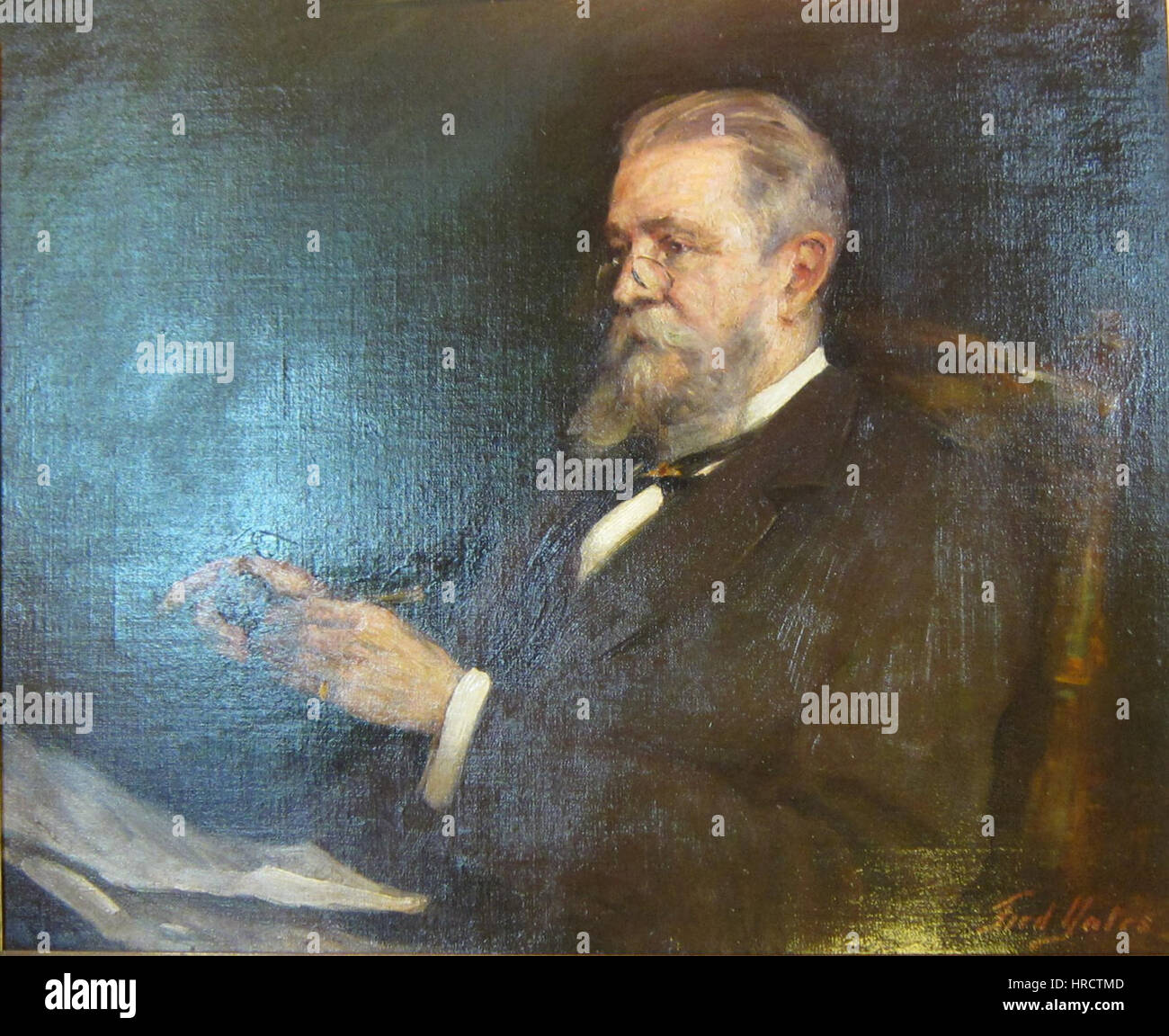 Portrait of William Lowthian Green by Frederic Yates, The Pacific Club ...