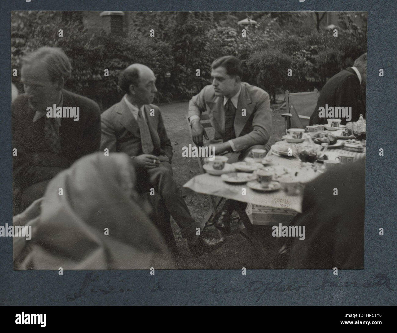 Stephen Potter, James Stephens, Christopher Hassall by Lady Ottoline ...