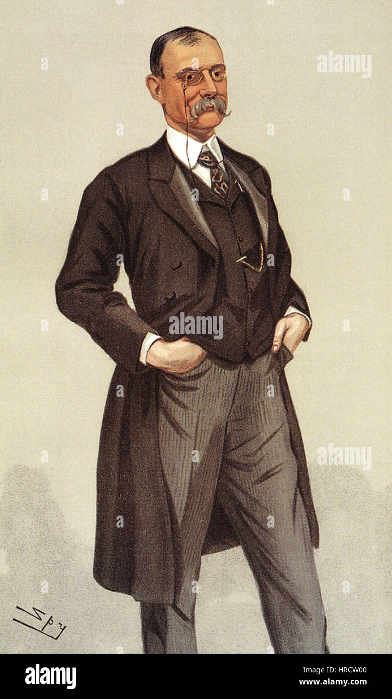 This 'Vanity Fair' illustration, created by the artist Spy, features a ...